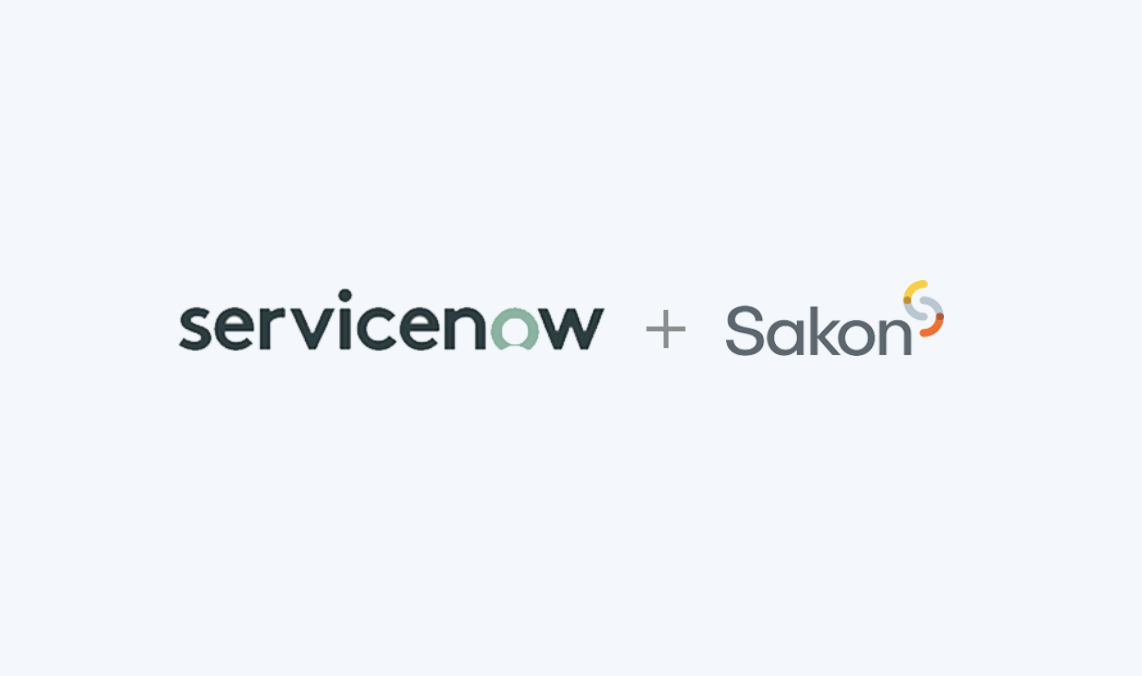 Sakon & ServiceNow